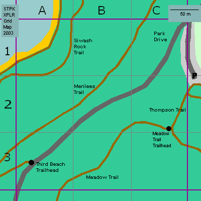 Stanley Park Map Grid-C3