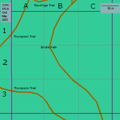 Stanley Park Map Grid-D4