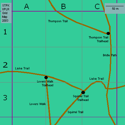 Stanley Park Map Grid-D5