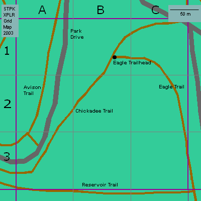 Stanley Park Map Grid-F3